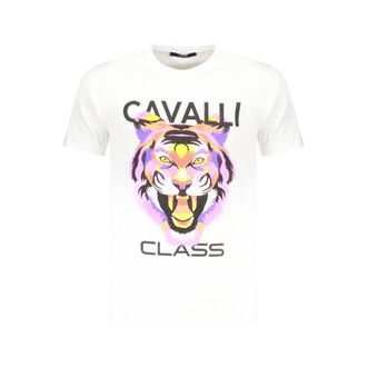 Cavalli Tiger Grafik-T-Shirt