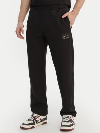A|X Armani Exchange Jogginghose XM001774 AF19936 UC001 Schwarz Regular Fit