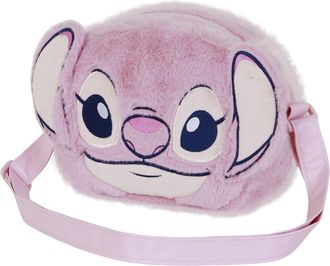 Disney Lilo und Stitch Angel Heart-Plush Mini Umh&auml;ngetasche, Rosa