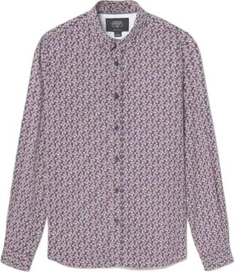 Le Temps Des Cerises Homme, Chemises, Violet, Taille: S Chemise Homme Manches Longues Floy
