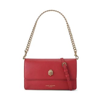 Kurt Geiger Sac bandouli&egrave;re Sloane - Femme - Sacs - Rouge - Taille: ONE Size