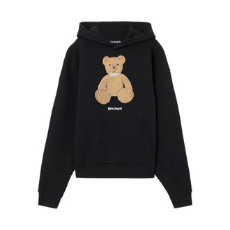 Palm Angels Homme, Sweatshirts et sweats &agrave; capuche, Noir, Taille: M Pmbb17Ds26Fle00C1060