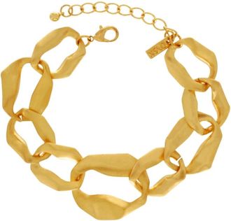 Dansk Copenhagen Link Fluid Armband - - Accessories - Damen - Gelb - ONE SIZE