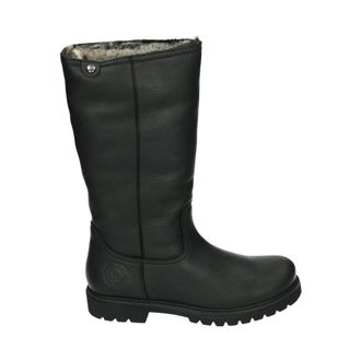 Panama Jack Sportliche hohe Stiefel aus schwarzem Leder - - Shoes - Damen - Schwarzk - 41 EU
