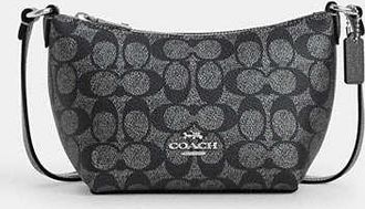 Coach Umhängetasche mit Reißverschluss oben aus Signature-Canvas