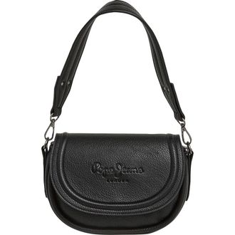 Pepe Jeans London Damen Crisha Code Bag, Einheitsgr&ouml;&szlig;e, Schwarz (Black), Einheitsgr&ouml;&szlig;e