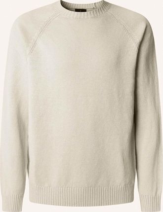 Hackett Pullover Summer Lin Cot Crew beige