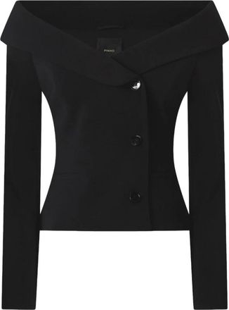 Pinko Pinko, Femme, Vestes, Noir, Taille: 36 FR Pinko Vestes Black