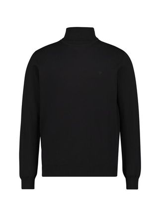 Fynch-Hatton Fynch-Hatton Herren Pullover schwarz Baumwolle unifarben