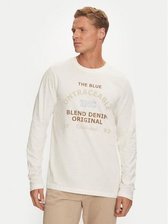Blend Longsleeve Tee 20717833 &Eacute;cru Regular Fit