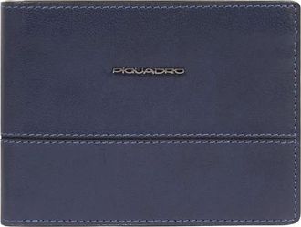 Piquadro Homme, Accessoires, Bleu, Taille: ONE Size Philip Wallet