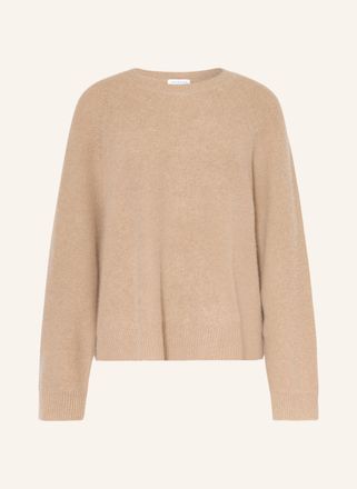Mrs & Hugs Mrs & Hugs Oversized-Pullover Mit Cashmere beige