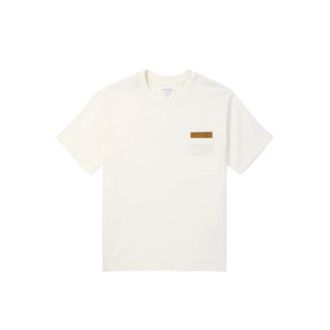 Bottega Veneta Baumwoll-T-Shirt - - Tops - Herren - Wei&szlig; - S