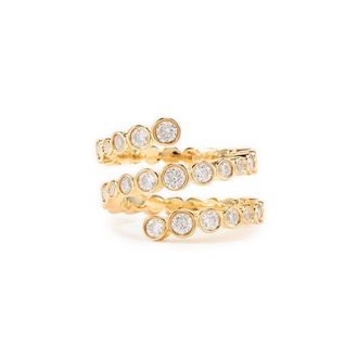 Ragbag Bague spirale Odette avec pierres