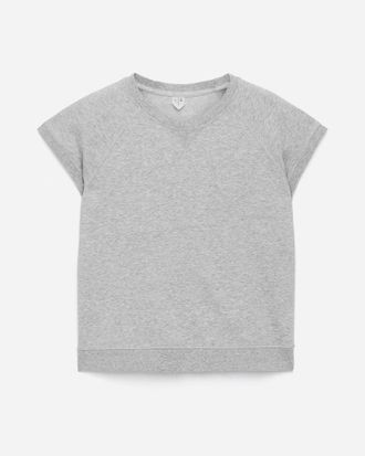 Arket T-Shirt Mit Raglan&auml;rmeln -Grau