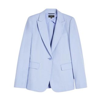 Max Mara Quito Blazer - - Jackets - Damen - Blau - 2XL