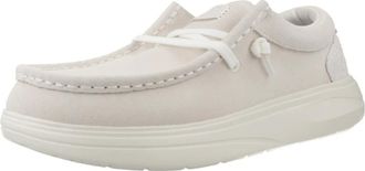 Hey Dude Femme, Chaussures, Beige, Taille: 39 EU Wendy Comf Suede