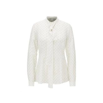 HUGO BOSS Femme, Blouses et Chemises, Blanc, Taille: 40 FR Blouse Elkasia
