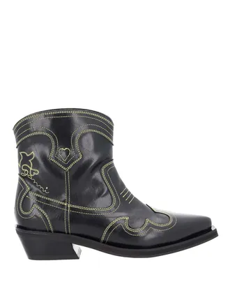 Ganni Bottes - Noir