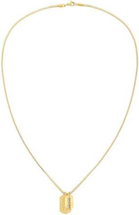 Tommy Hilfiger Jewelry Collier avec Pendentif pour Homme en Or Jaune - 2790211