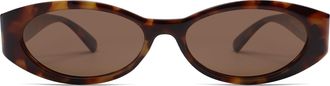 Sojos Retro Oval Polarisierte Sonnenbrille f&uuml;r Damen Herren Trendy Katzenauge Vintage Y2k SJ2364, Gro&szlig;
