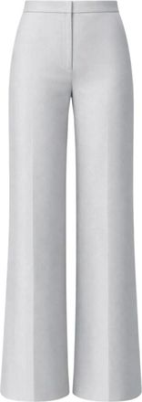 Max Mara Femme, Pantalons, Gris, Taille: 40 FR Wide Pantalons