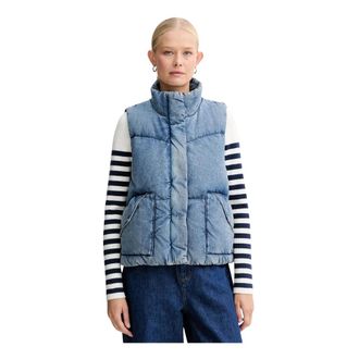Levi's Western Bubble Vest - - Jackets - Damen - Blau - XS