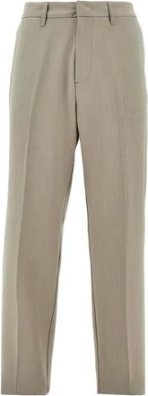 Emporio Armani Homme, Pantalons, Beige, Taille: XL Pantalon pliss&eacute; en seersucker technique