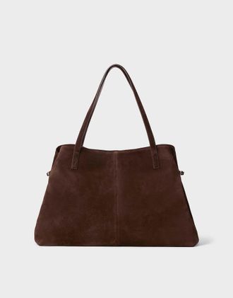 Vagabond Shoemakers sac port&eacute; &eacute;paule en daim Cannes marron