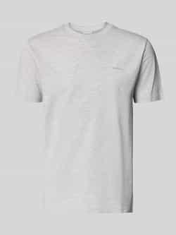 GANT T-Shirt mit Rundhalsausschnitt und Label-Stitching