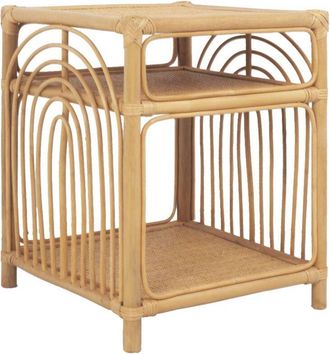 Sweeek Sweeek - Nachttisch aus Rattan 1 Ablage 1 Nische