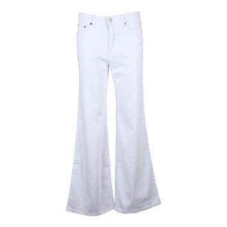 Ralph Lauren Comfort Stretch Wide Jeans - - Jeans - Damen - Wei&szlig; - S