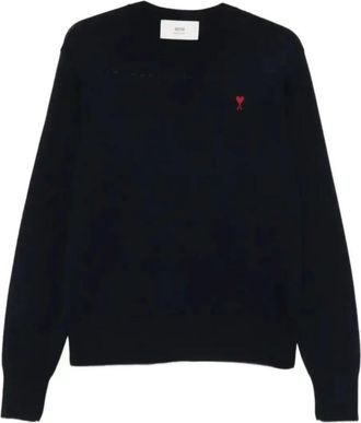 Ami Homme, Pulls, Bleu, Taille: S Merinos ADC Sweater