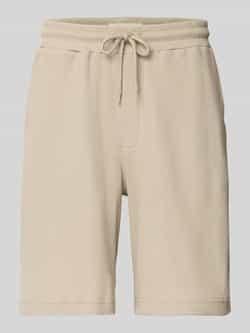Woodbird Straight Leg Shorts mit Strukturmuster Modell Ben