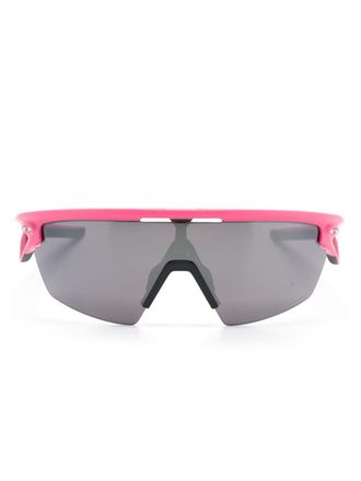 Oakley Sphaera Sonnenbrille mit Shield-Gestell - Rosa