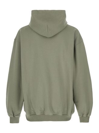 Represent Mens Hooded Sweatshirt Green Cotton Sweatshirts Sweater
