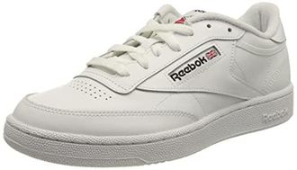 Reebok Homme Club C 85 Sneaker, White Cloud White Core Black, 34 EU