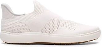 Clarks Nalle Step pour femme, Tricot blanc., 6 Wide