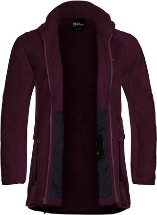 Jack Wolfskin Fleecejacke Rotwand FZ W mit seitlichen Stretch-Fleece-Eins&auml;tzen