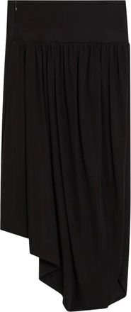 Alaia Femme, Jupes, Noir, Taille: 36 FR Twisted Fluid Jersey Skirt