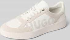 HUGO BOSS Sneaker mit Echtleder Besatz Modell Lyde_tenn_sdpu