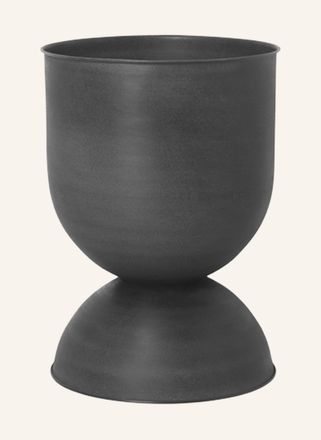 Ferm Living Ferm Living Blumentopf Hourglass Medium schwarz