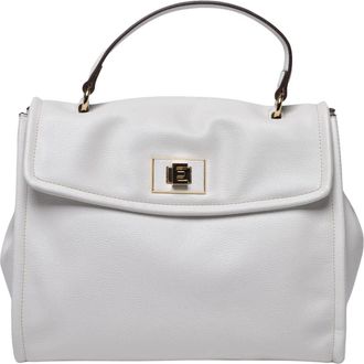 Ermanno Scervino Femme, Sacs, Blanc, Taille: ONE Size Flap Treasure Handbag