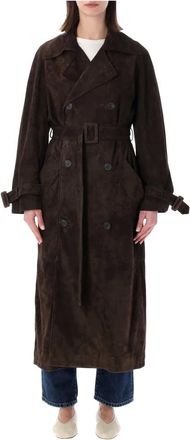 S.W.O.R.D 6.6.44 S.w.o.r.d 6.6.44, Femme, Manteaux, Brun, Taille: 38 FR Trench Manteaux