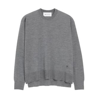 Ami Ami de Coeur Pullover - - Knitwear - Herren - Grau - M