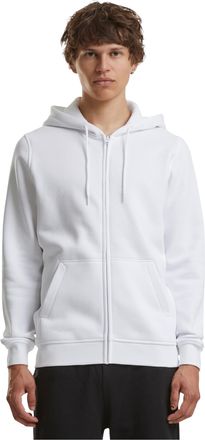 Build Your Brand Herren Kapuzenjacke Heavy Zip Hoody, l&auml;ssiger M&auml;nner Kapuzenpullover mit Rei&szlig;verschluss, Gr&ouml;&szlig;en S - 5XL