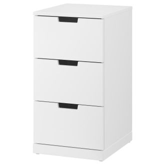 IKEA NORDLI Kommode mit 3 Schubladen
