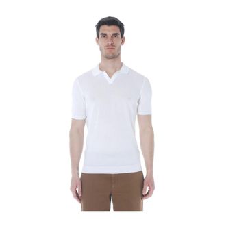 Gran Sasso Homme, Tops, Blanc, Taille: XL Polo Chemises
