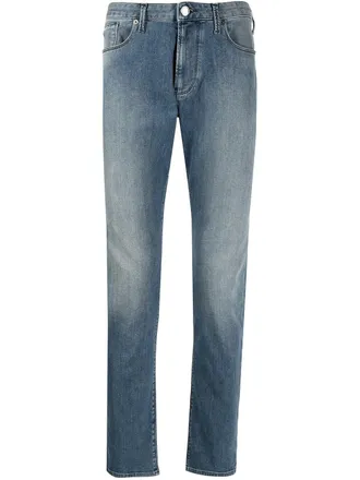 Emporio Armani jean slim J06 - Bleu