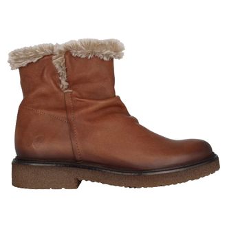 Felmini Bottines &agrave; Bordure en Laine - Femme - Chaussures - Brun - Taille: 35 EU